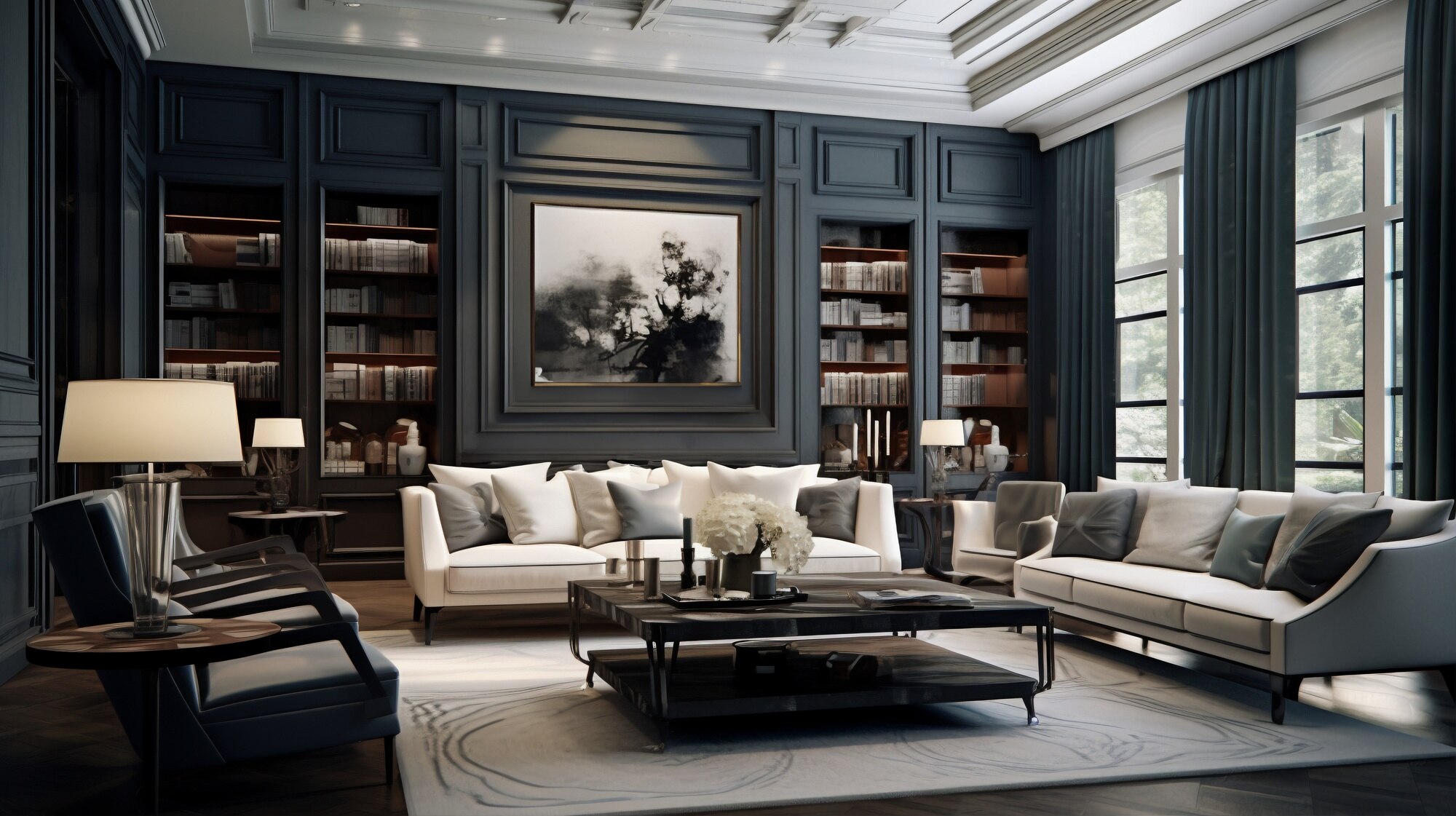 Idei de amenajare a unui living modern: Transformă-ți spațiul într-un ...